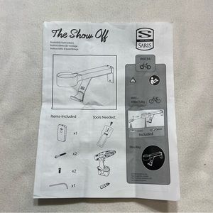 Saris | Accents | Saris The Show Off Bike Rack Wall Display White ...